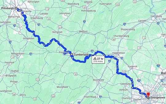 GAP + C&O Trails | Crossroads Bike Tours