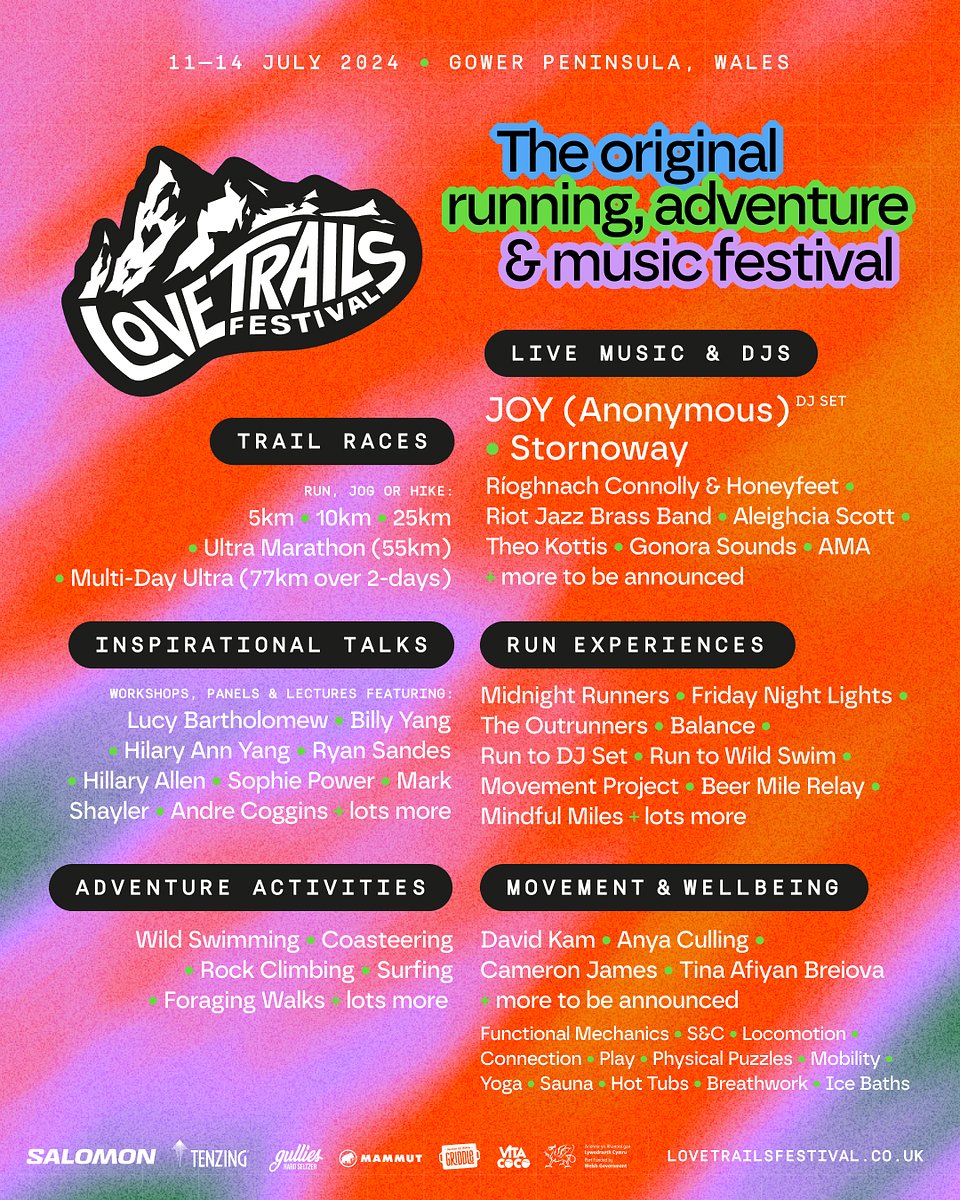 Ticket Countdown | Love Trails Wales (10-13 July 2025)