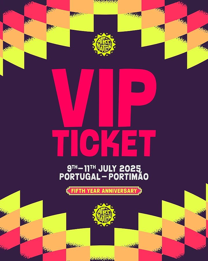 Book Tickets | Afro Nation Portugal 2025