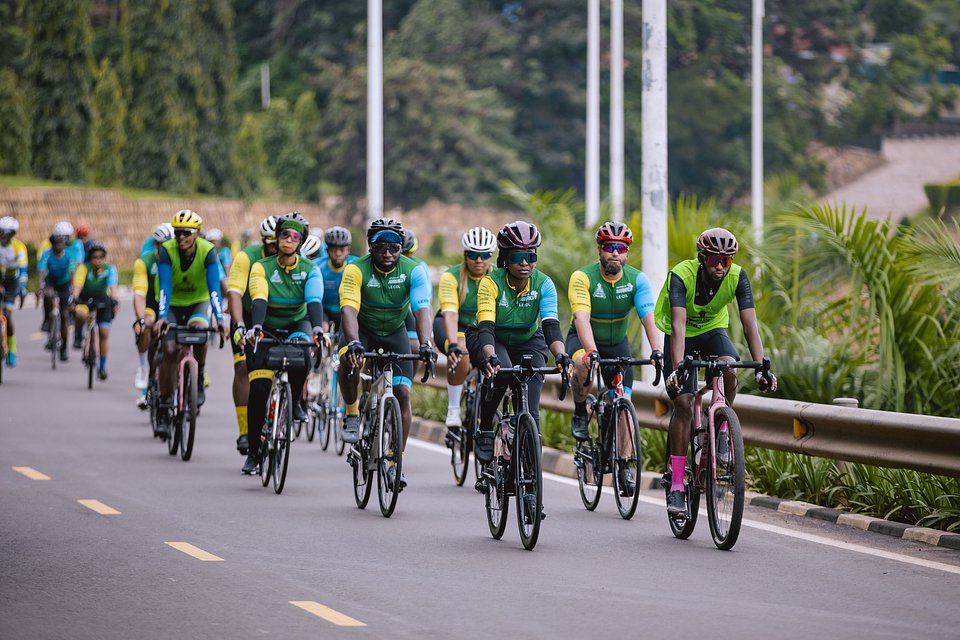 Black Unity Bike Ride Africa Screening At Rapha London