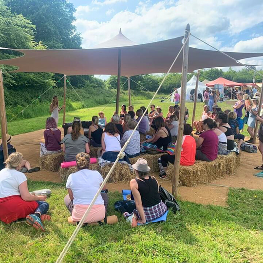 The Fitness Field at The Big Retreat Festival