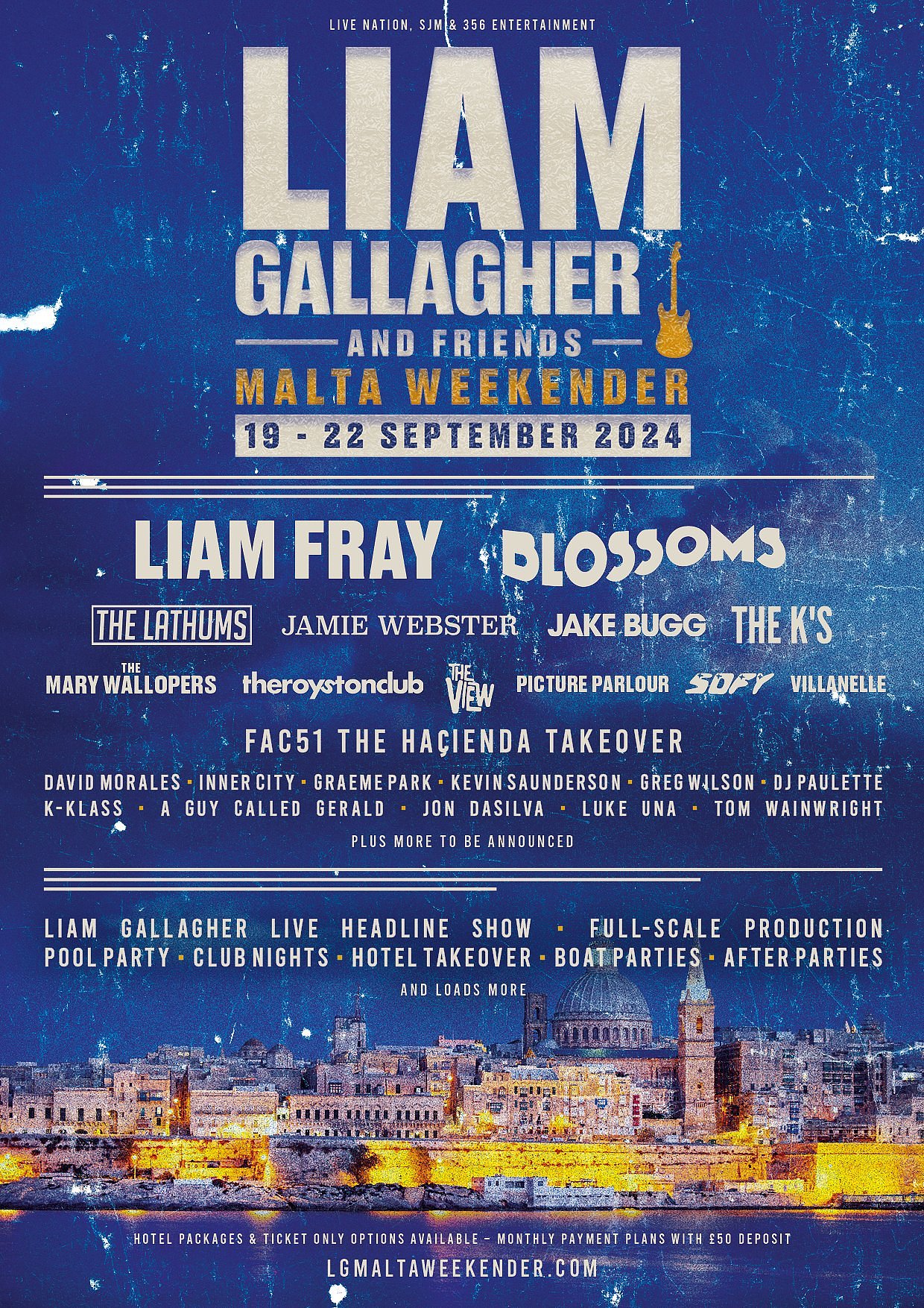 Homepage | Liam Gallagher and Friends Malta Weekender