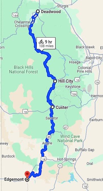 MIckelson Self-Guided | Crossroads Bike Tours